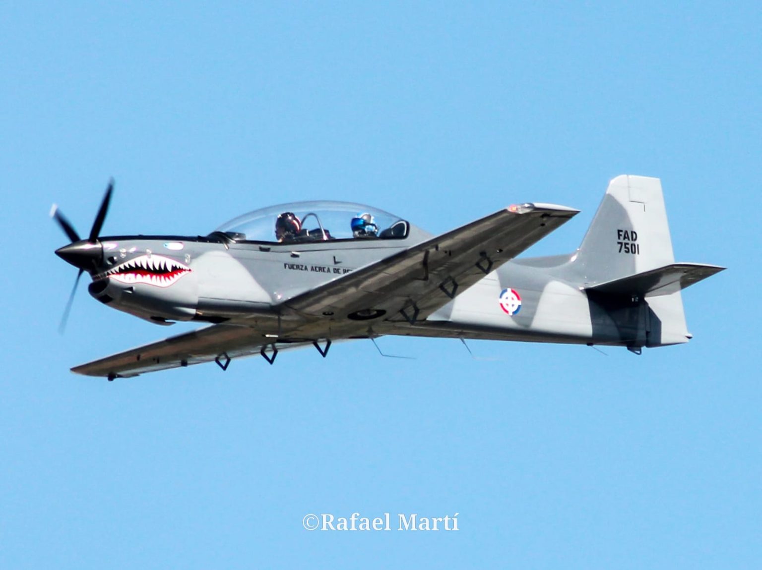 El nuevo TP-75 Dulus de la FARD estará en FIDAE 2024 - Dominicana Vuela