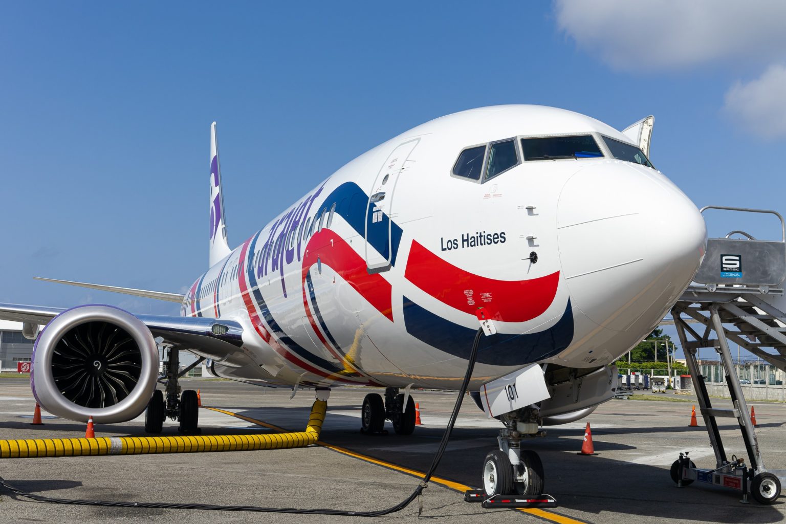 Arajet recibe su décimo Boeing 737 MAX 8 con un diseño especial - Dominicana Vuela